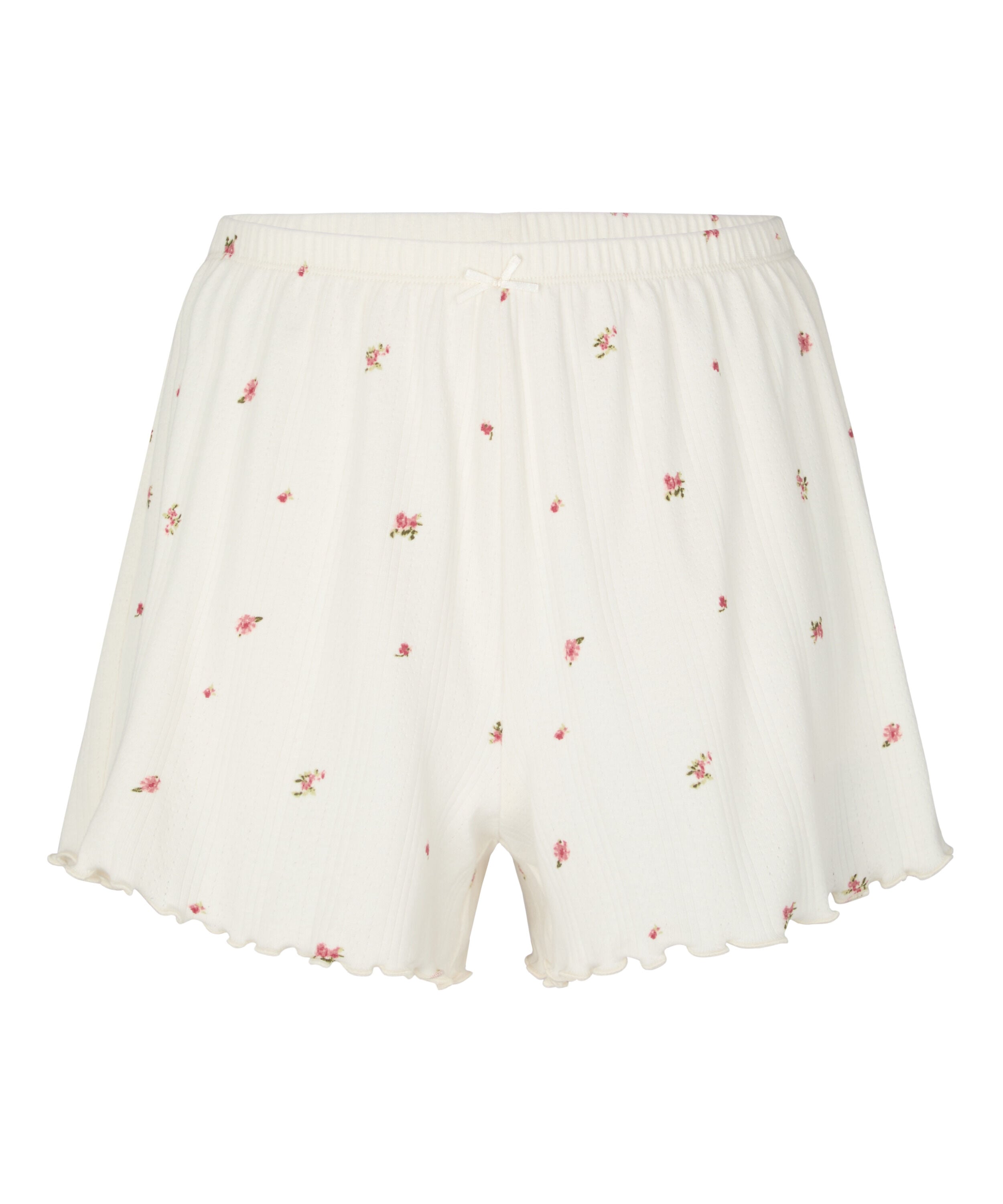 Pyjamas-shorts Pointelle - Byxor & shorts - Hunkemöller